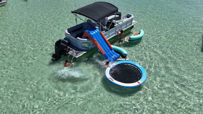 How to Get to Crab Island Destin - 2025 Guide - Lime Pontoons